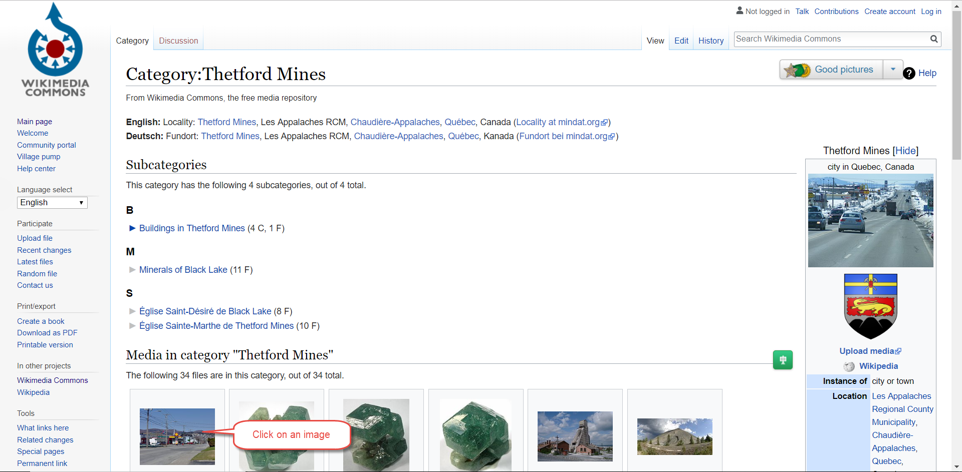 How can I insert an image into Blogger from Wikimedia Commons ...