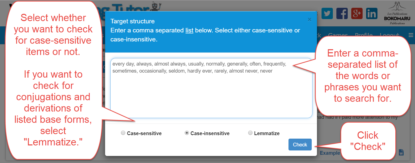 Target Structures - Virtual Writing Tutor Blog
