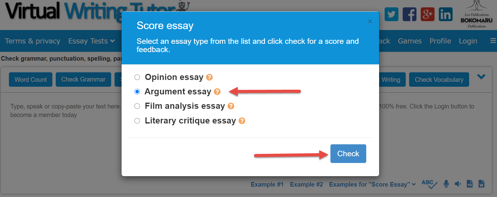 How to Write and Revise an Argument Essay - Virtual Writing Tutor Blog