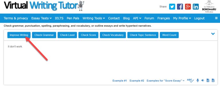 Improve Writing - Virtual Writing Tutor Blog